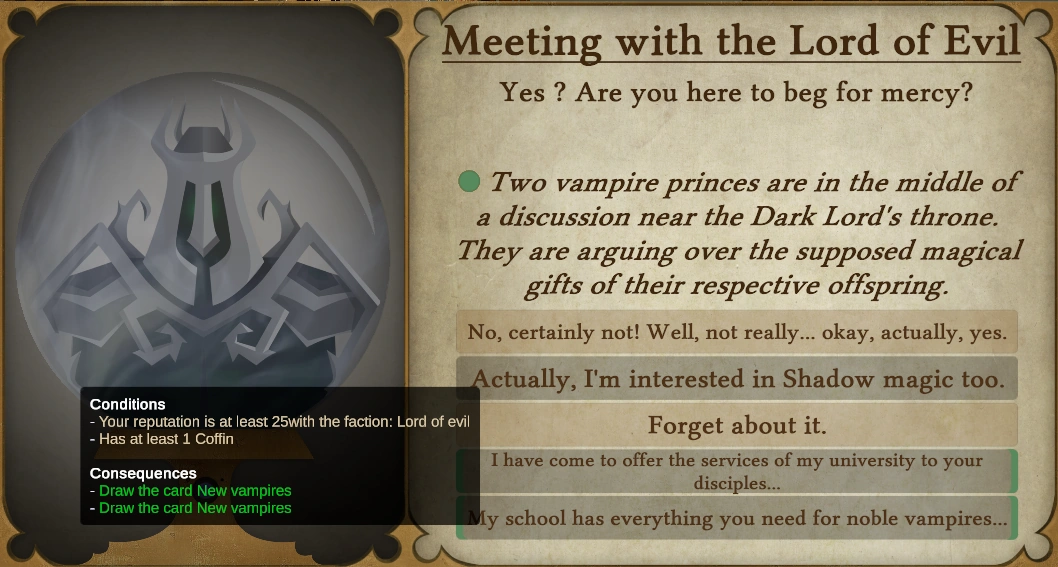 Lord of Evil | Spellcaster University Wiki | Fandom