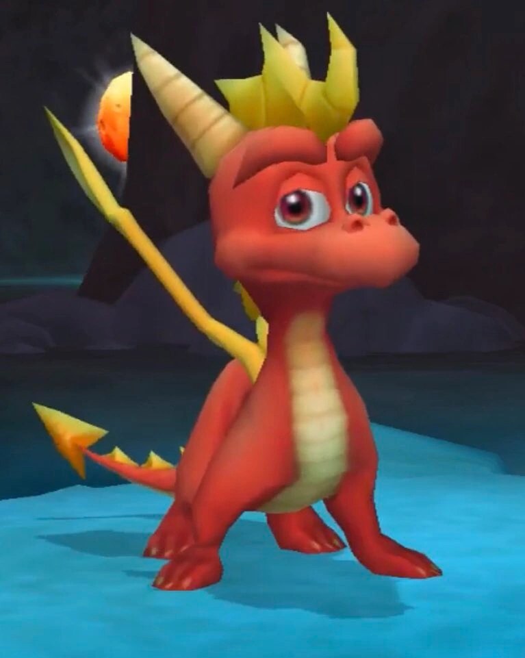 Spyro And Cynder And Ember And Flame