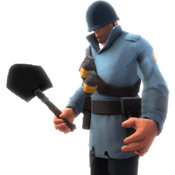 Soldier Tf2 Blu