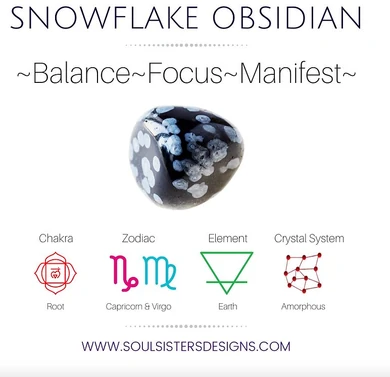 Snowflake Obsidian | Spell Components Wiki | Fandom