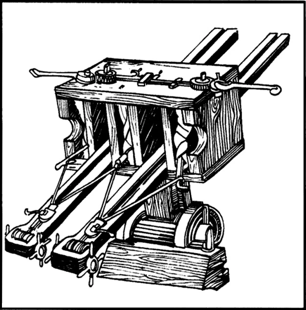 Ancient Greek Ballista Catapult