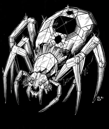 Vodoni space spider | Spelljammer Wiki | Fandom