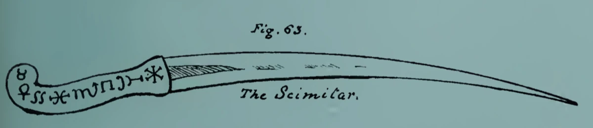Of the Scimitar and other instruments of the magical arts | Spell Book ...