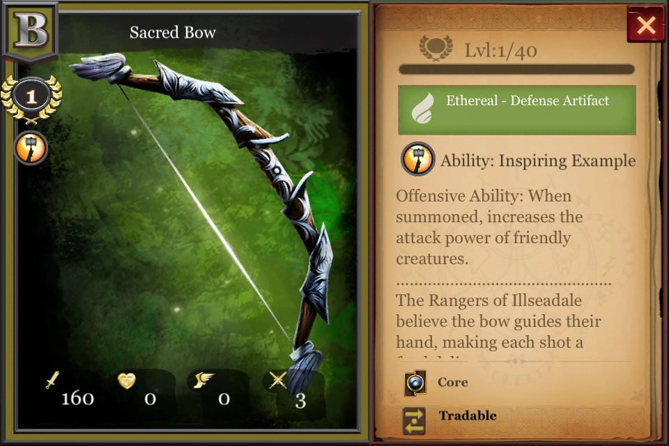 Sacred Bow | Spellstorm Wiki | Fandom