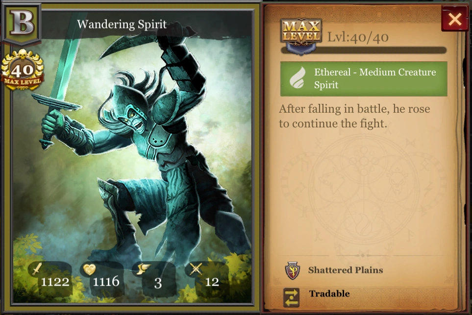 Wandering Spirit | Spellstorm Wiki | Fandom