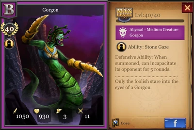 Gorgon | Spellstorm Wiki | Fandom