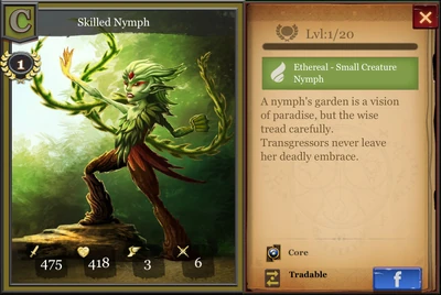 Nymph | Spellstorm Wiki | Fandom