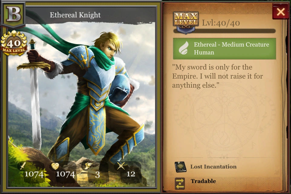 Ethereal Knight | Spellstorm Wiki | Fandom