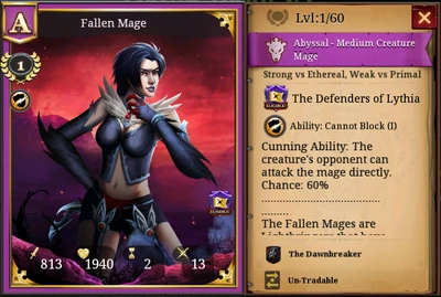 Fallen Mage | Spellstorm Wiki | Fandom