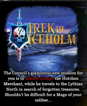 Trek to Iceholm Part I | Spellstorm Wiki | Fandom