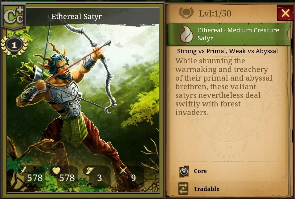 Ethereal Satyr | Spellstorm Wiki | Fandom