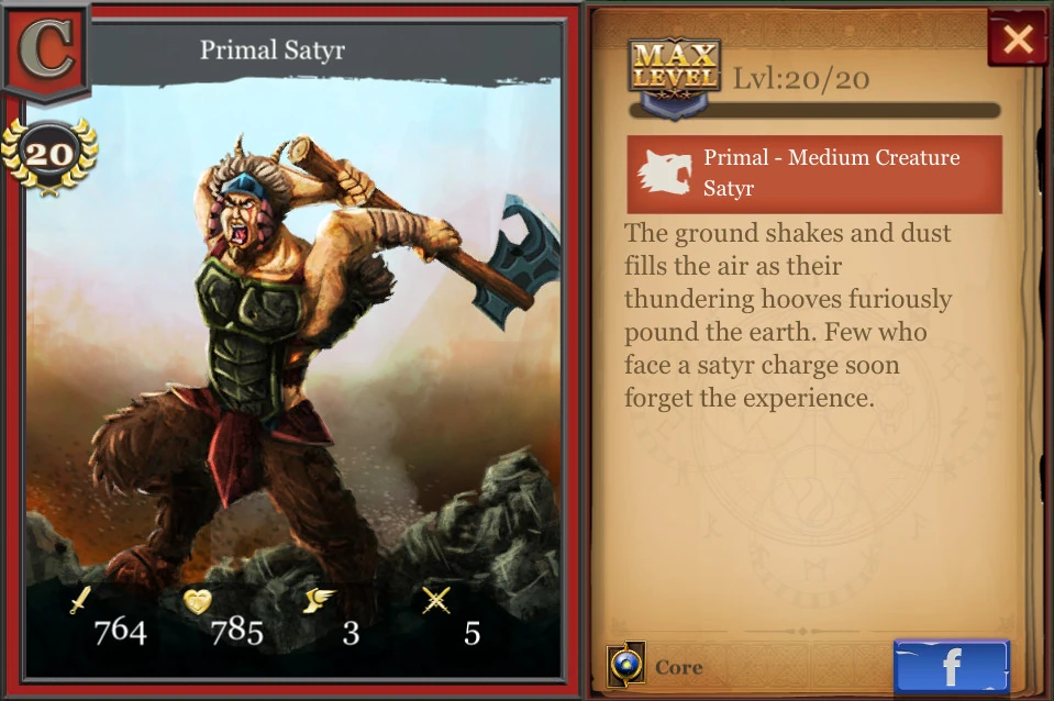 Primal Satyr | Spellstorm Wiki | Fandom