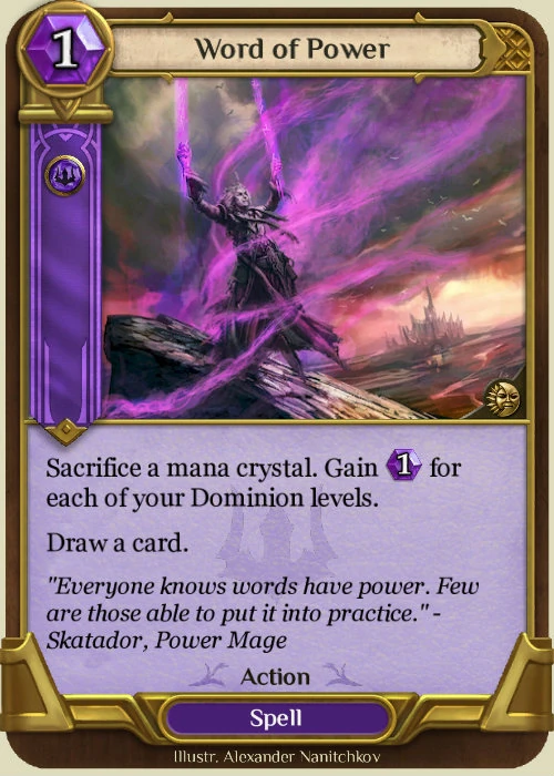 Word of Power | Spellweaver TCG Wiki | Fandom