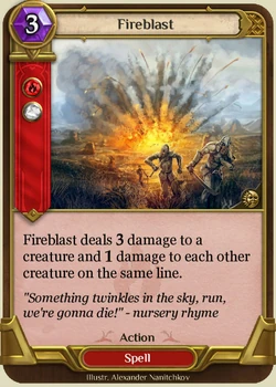 Fireblast | Spellweaver TCG Wiki | Fandom