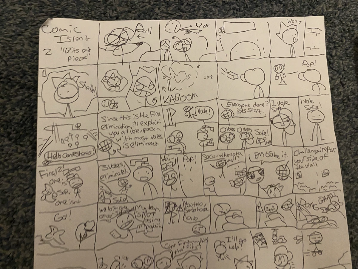 Comic Island 2 | Spencer The God Wiki | Fandom