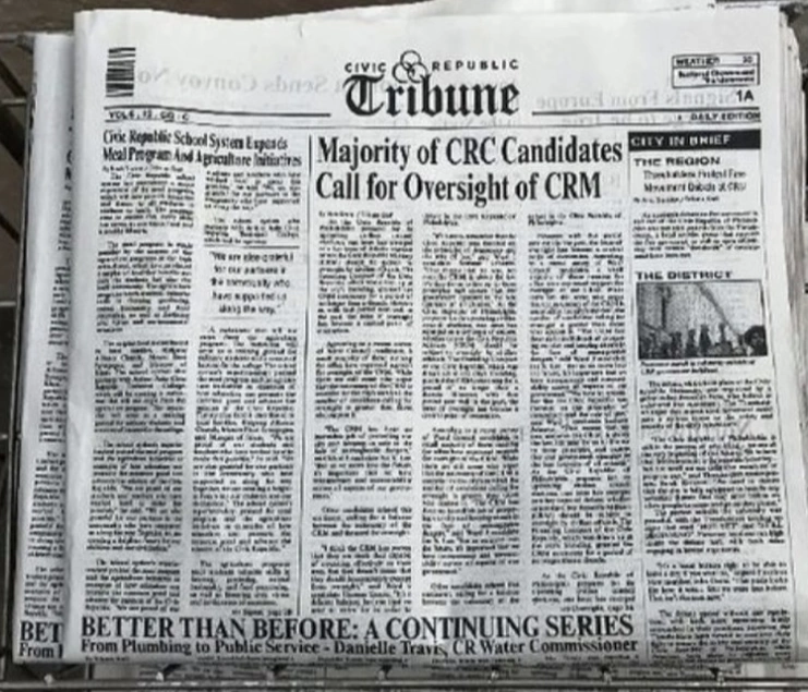 Majority of CRC Candidates Call for Oversight of CRM | The Same Picture ...