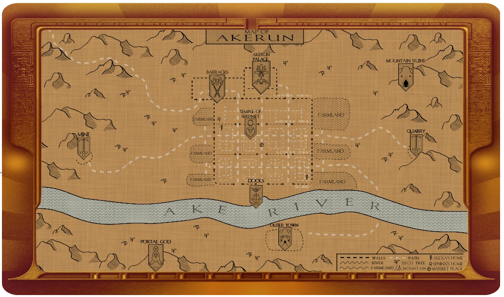 Locations | Sphinx: Broken Destiny Wiki | Fandom