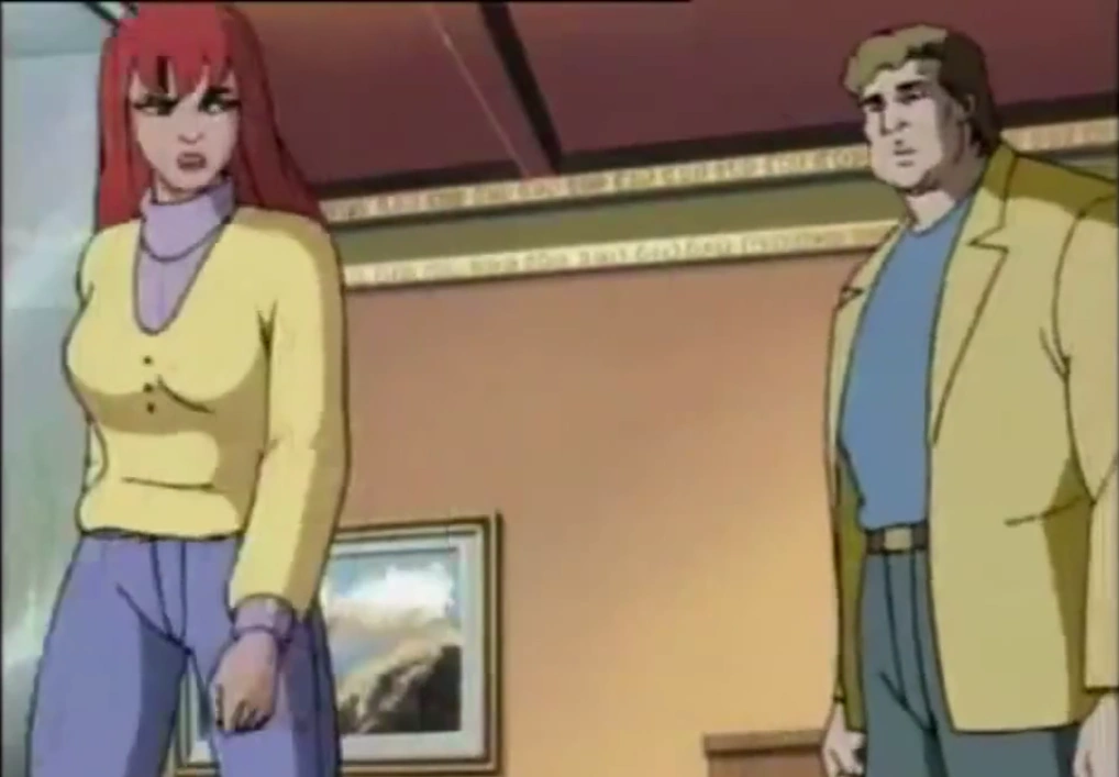 Spiderman And Mary Jane Cartoon