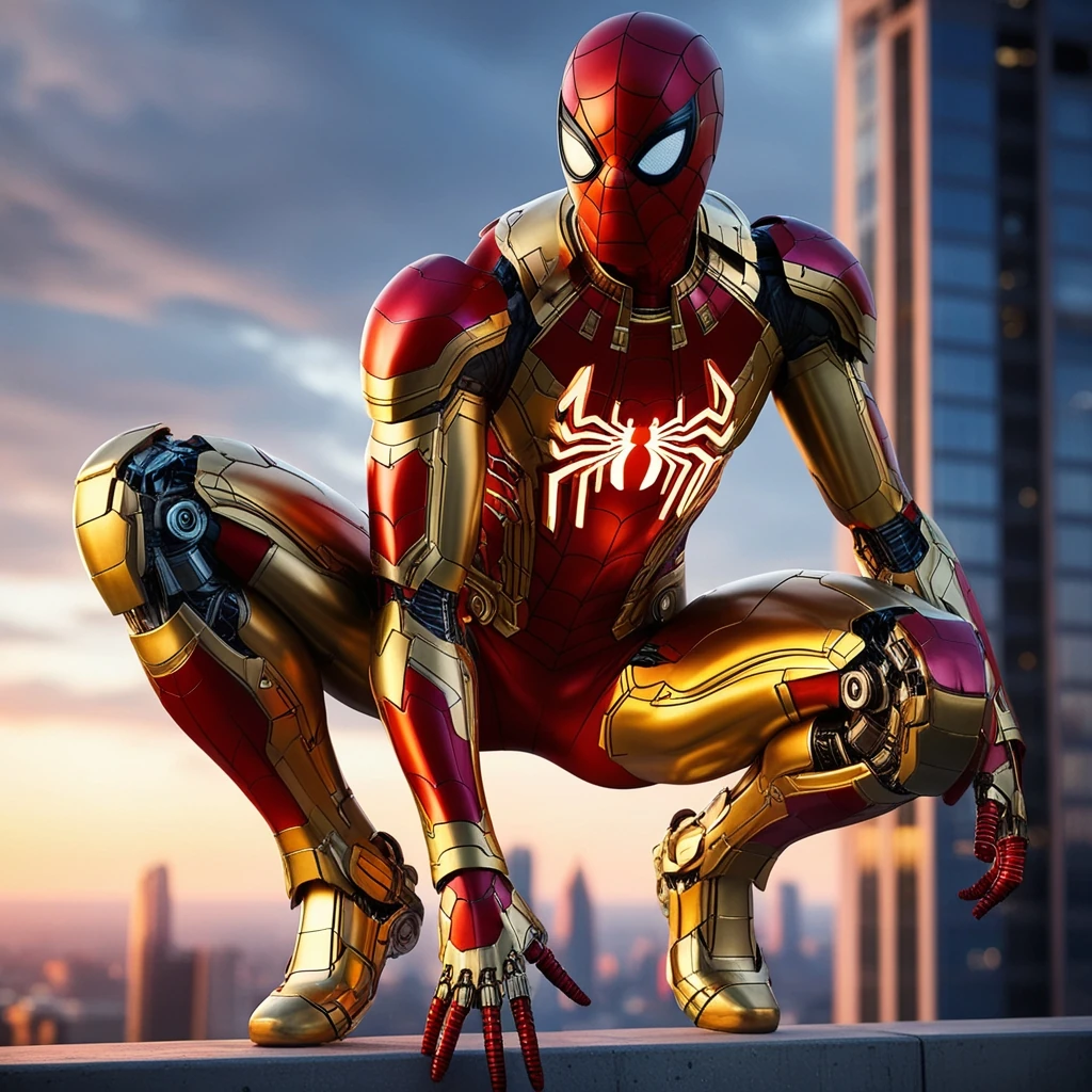 Spider Droid V2 | Wiki Spiderman bio-fusion | Fandom