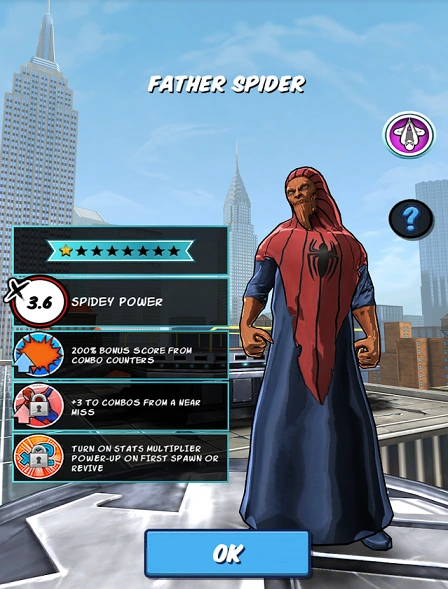 Father Spider | Spider-Man Unlimited (mobile game) Wiki | Fandom