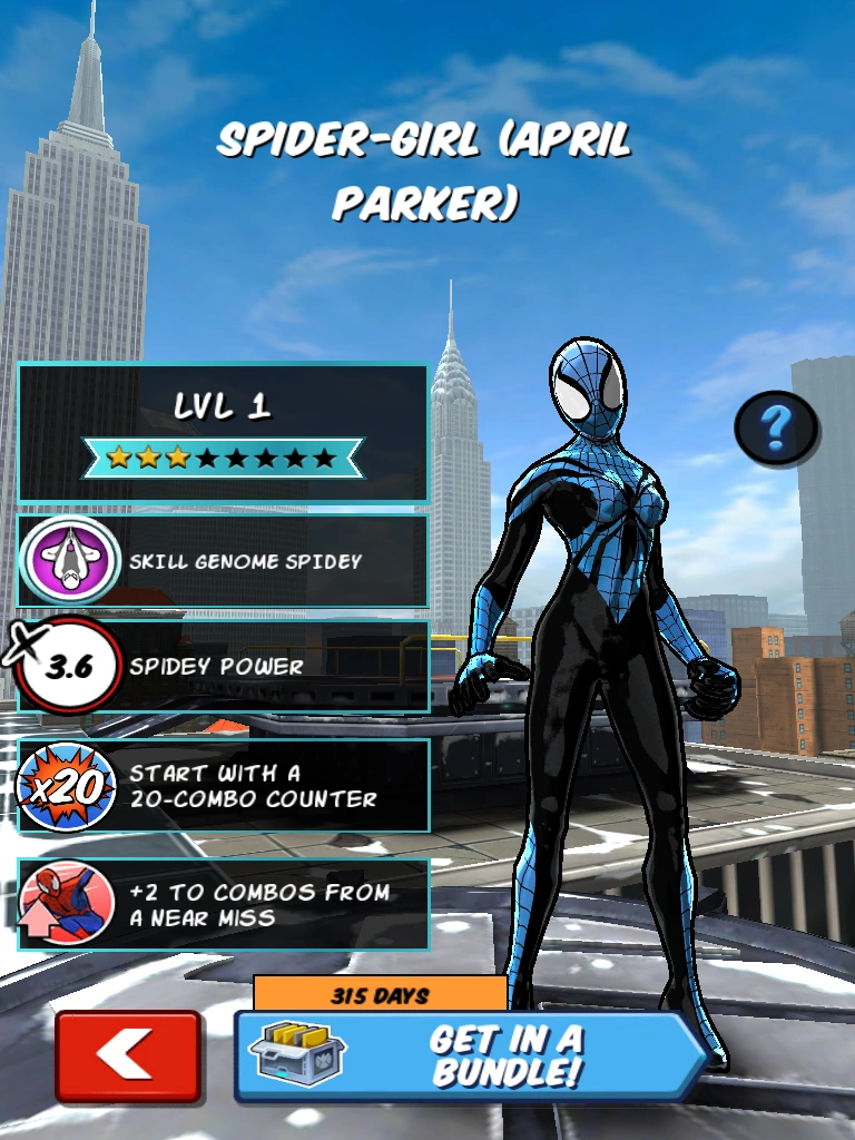 Spider-Girl (April Parker) | Spider-Man Unlimited (mobile game) Wiki ...