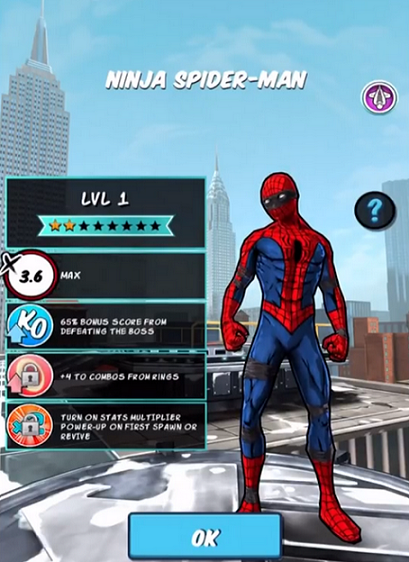 Ninja Spider Man Spider Man Unlimited Mobile Game Wiki Fandom