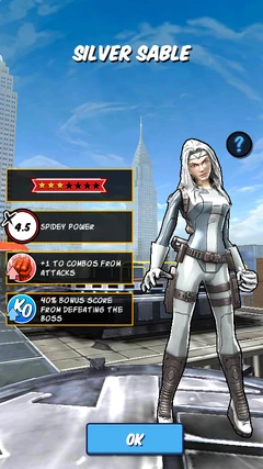 Silver Sable | Spider-Man Unlimited (mobile game) Wiki | Fandom