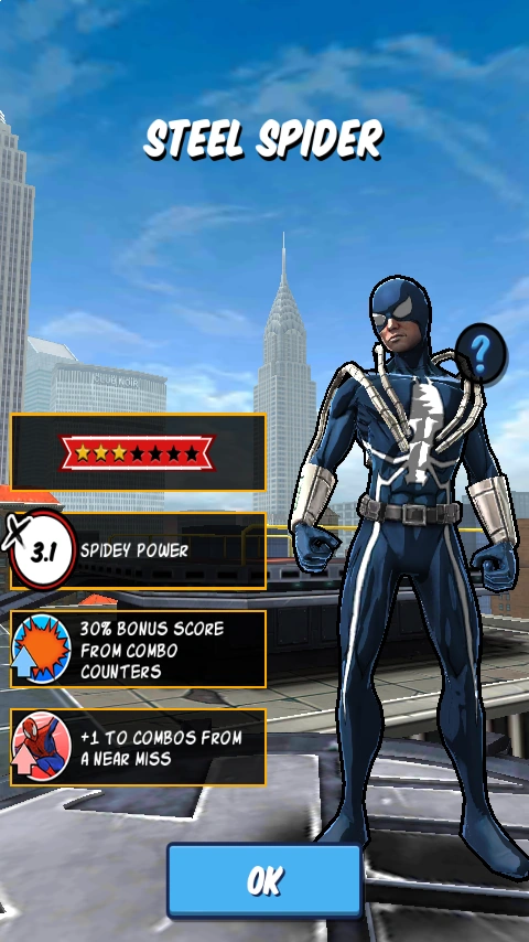 Steel Spider | Spider-Man Unlimited (mobile game) Wiki | Fandom
