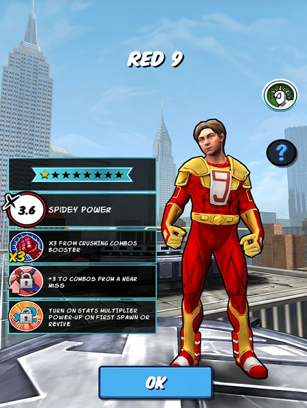 Red 9 | Spider-Man Unlimited (mobile game) Wiki | Fandom