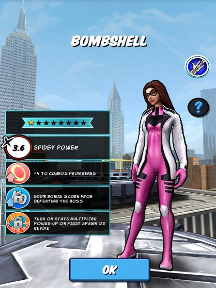 Bombshell | Spider-Man Unlimited (mobile game) Wiki | Fandom
