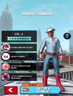 Spider-Cowboy | Spider-Man Unlimited (mobile game) Wiki | Fandom