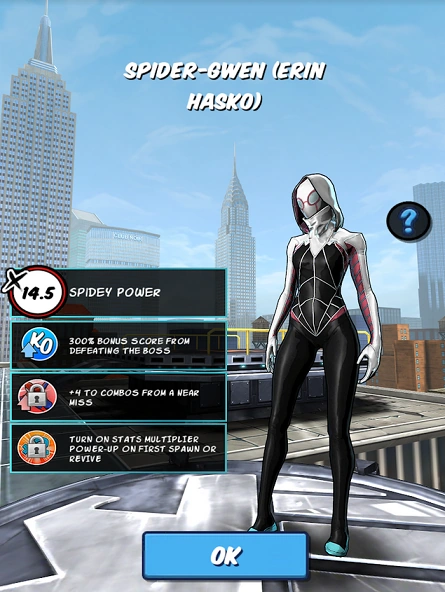 Spider-Gwen (Erin Hasko) | Spider-Man Unlimited (mobile game) Wiki | Fandom
