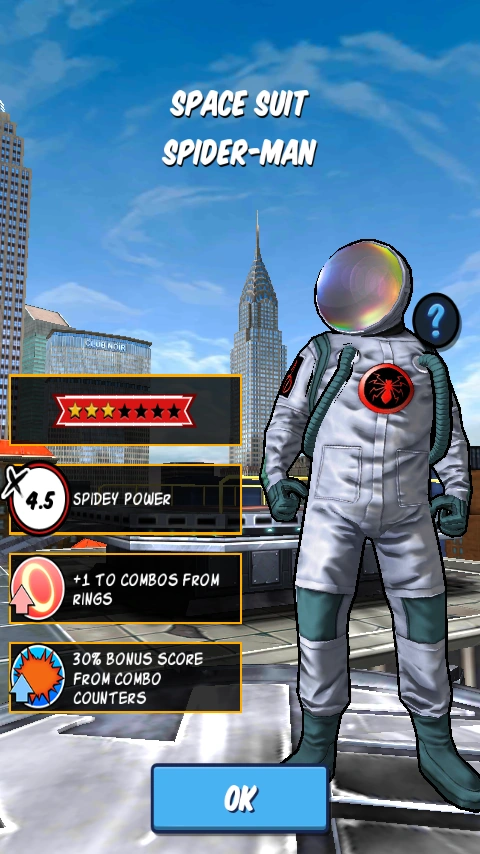 Space Suit Spider-Man | Spider-Man Unlimited (mobile game) Wiki | Fandom