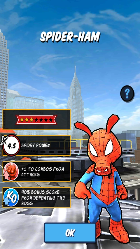 Spider-Ham | Spider-Man Unlimited (mobile game) Wiki | Fandom