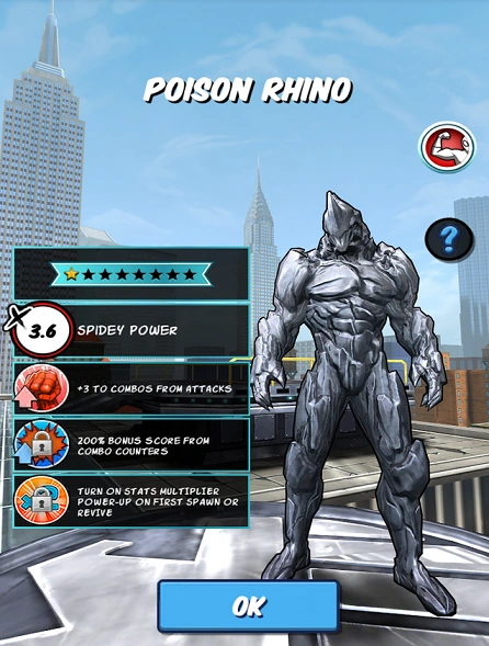 Poison Rhino | Spider-Man Unlimited (mobile game) Wiki | Fandom