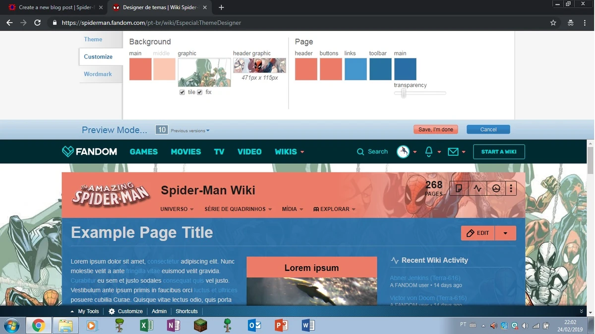 User blog:Spiderclaws/Wiki layout | Spider-Man Wiki | Fandom