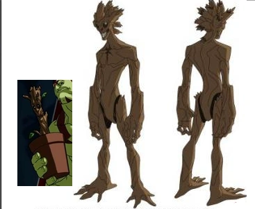 Ultimate Spider Man Groot