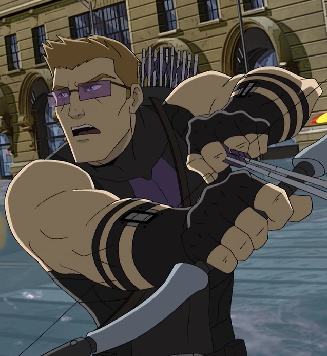 Ultimate Spider Man Hawkeye