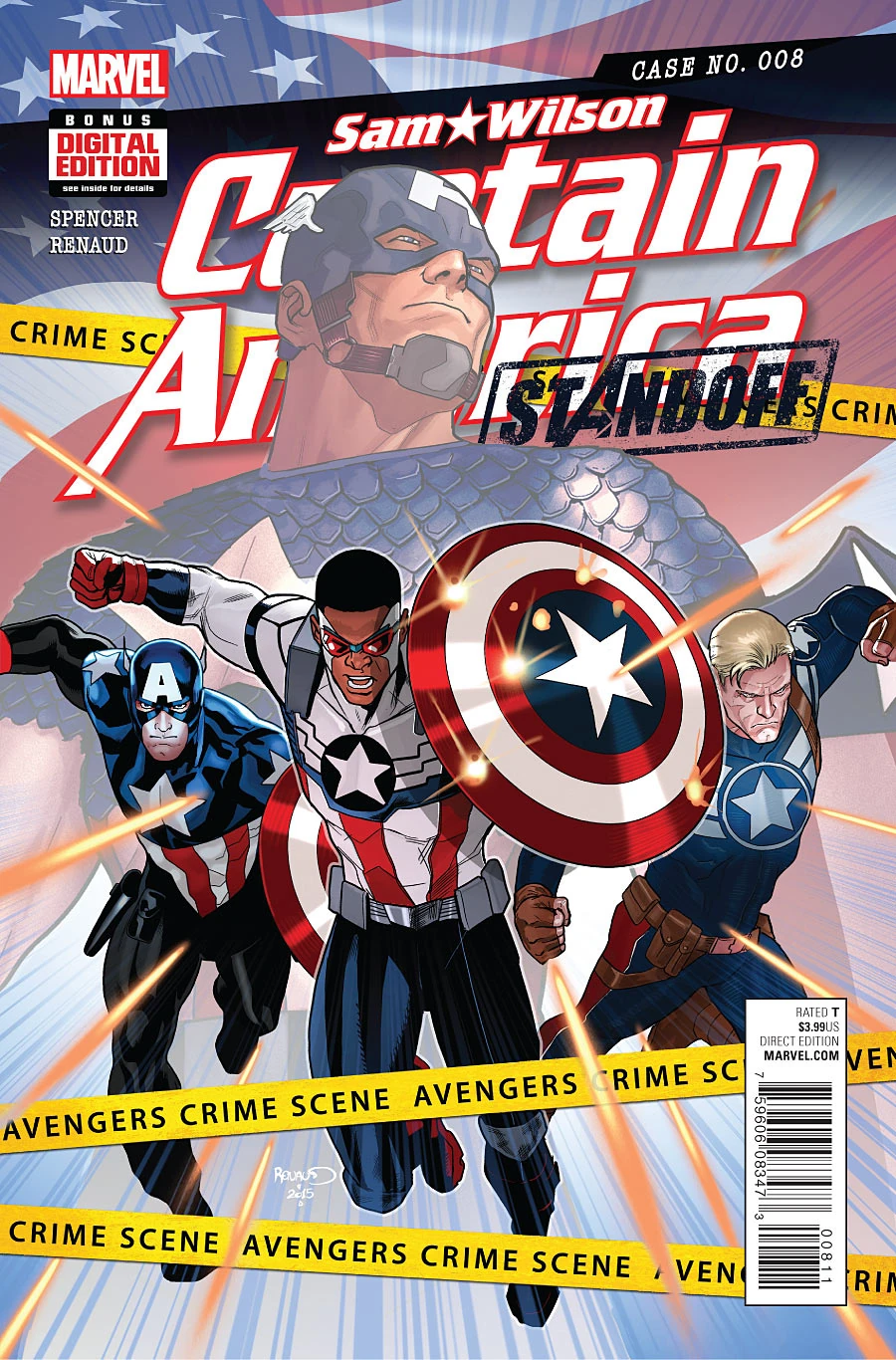 Captain America: Sam Wilson (Volume 1) 8 | Spider-Man Wiki | Fandom