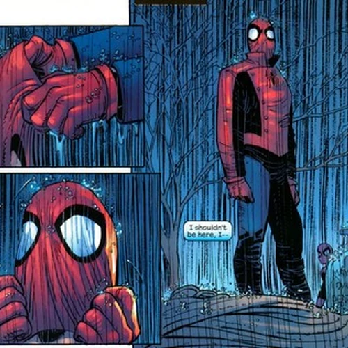 Comic Spiderman Standing
