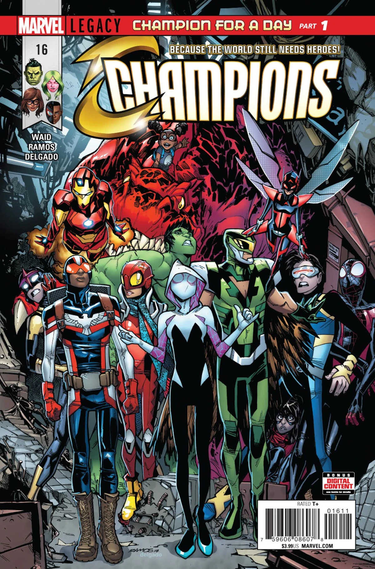 Champions (Volume 2) 16 | Spider-Man Wiki | Fandom