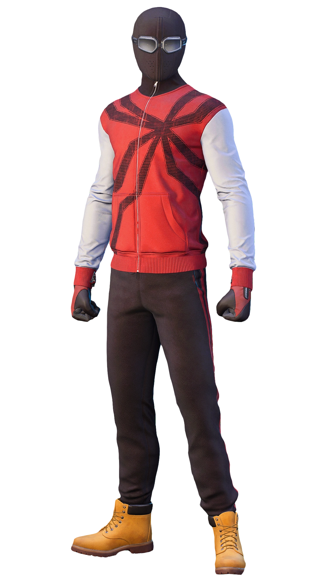 spider man homemade suit coloring pages