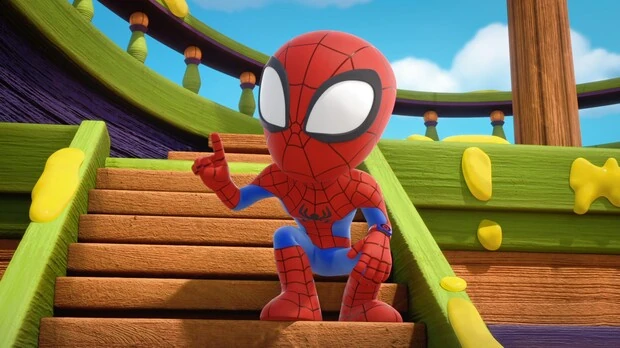 Gobby's Trash Day Takeover | Spidey And His Amazing Friends Wiki | Fandom
