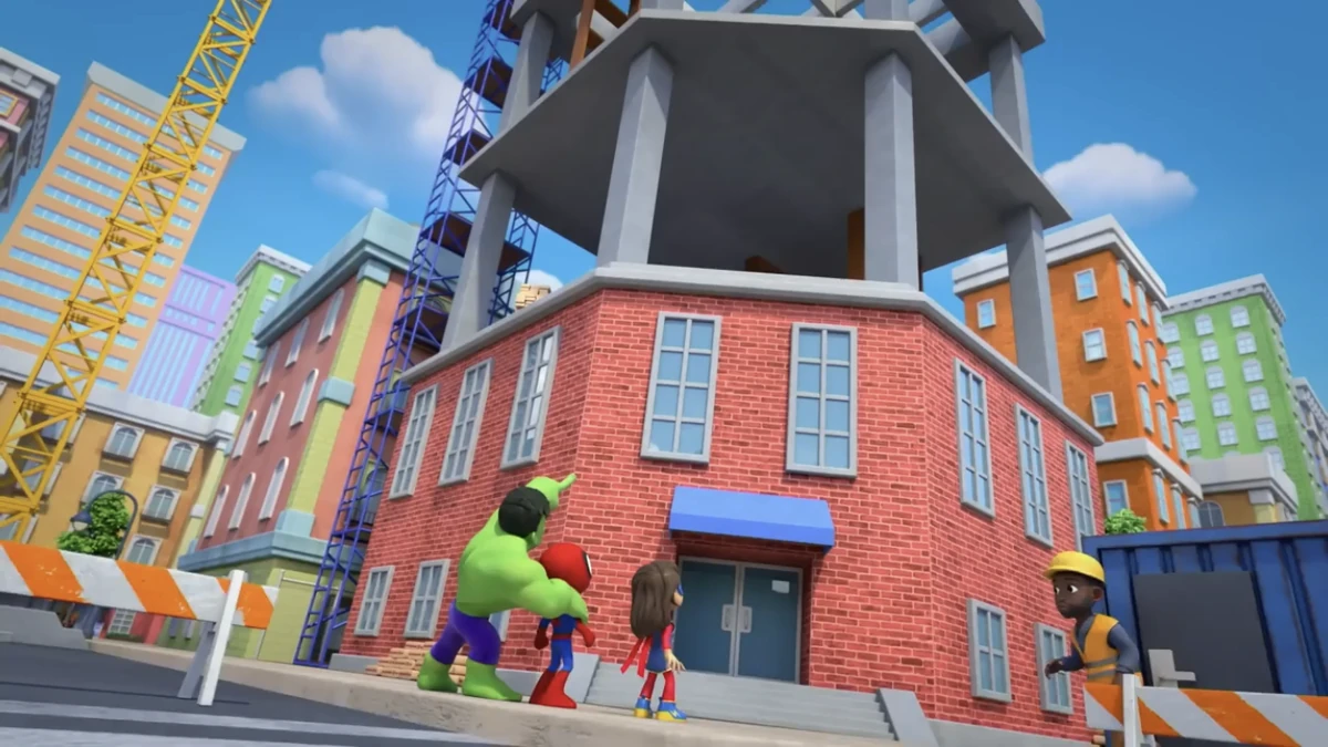 Construction Destruction | Spidey And His Amazing Friends Wiki | Fandom