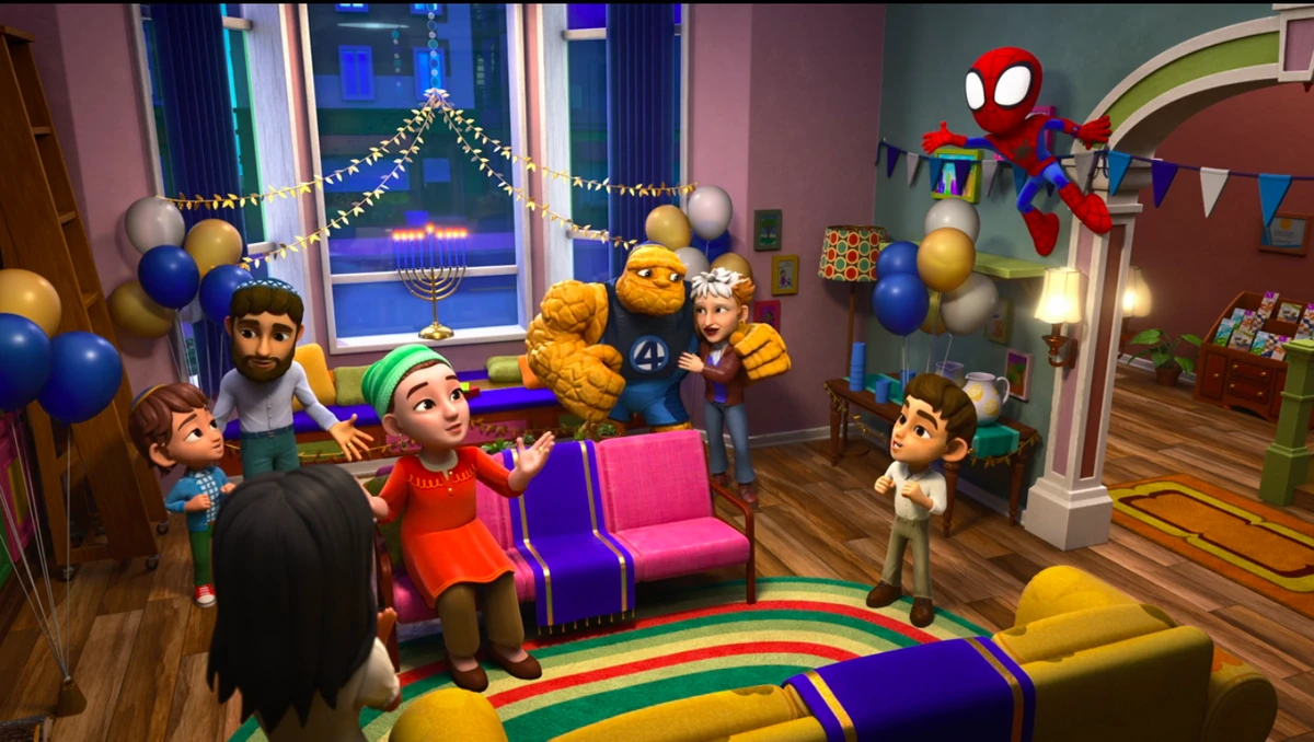 Hanukkah Heist | Spidey And His Amazing Friends Wiki | Fandom