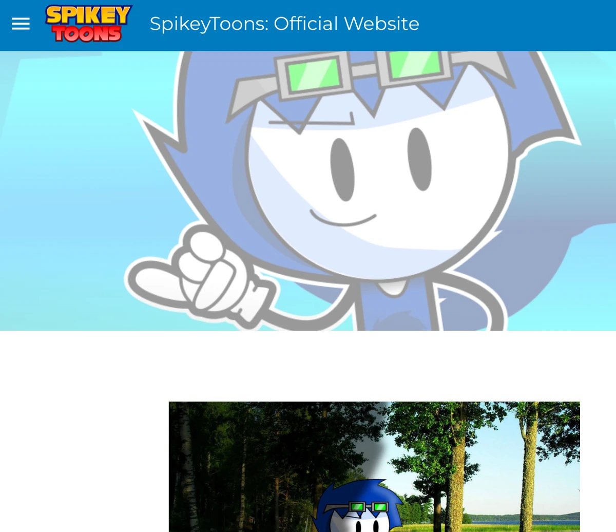 The SpikeyToons Website | Spikey the Hedgeboy Wiki | Fandom