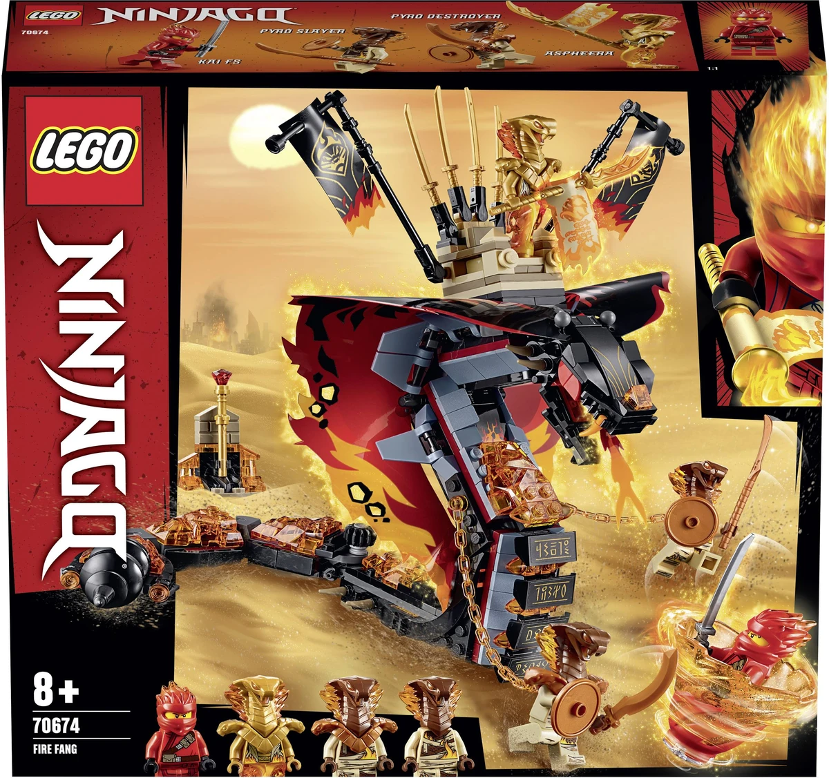 70674 Fire Fang | Ninjago Wiki | Fandom
