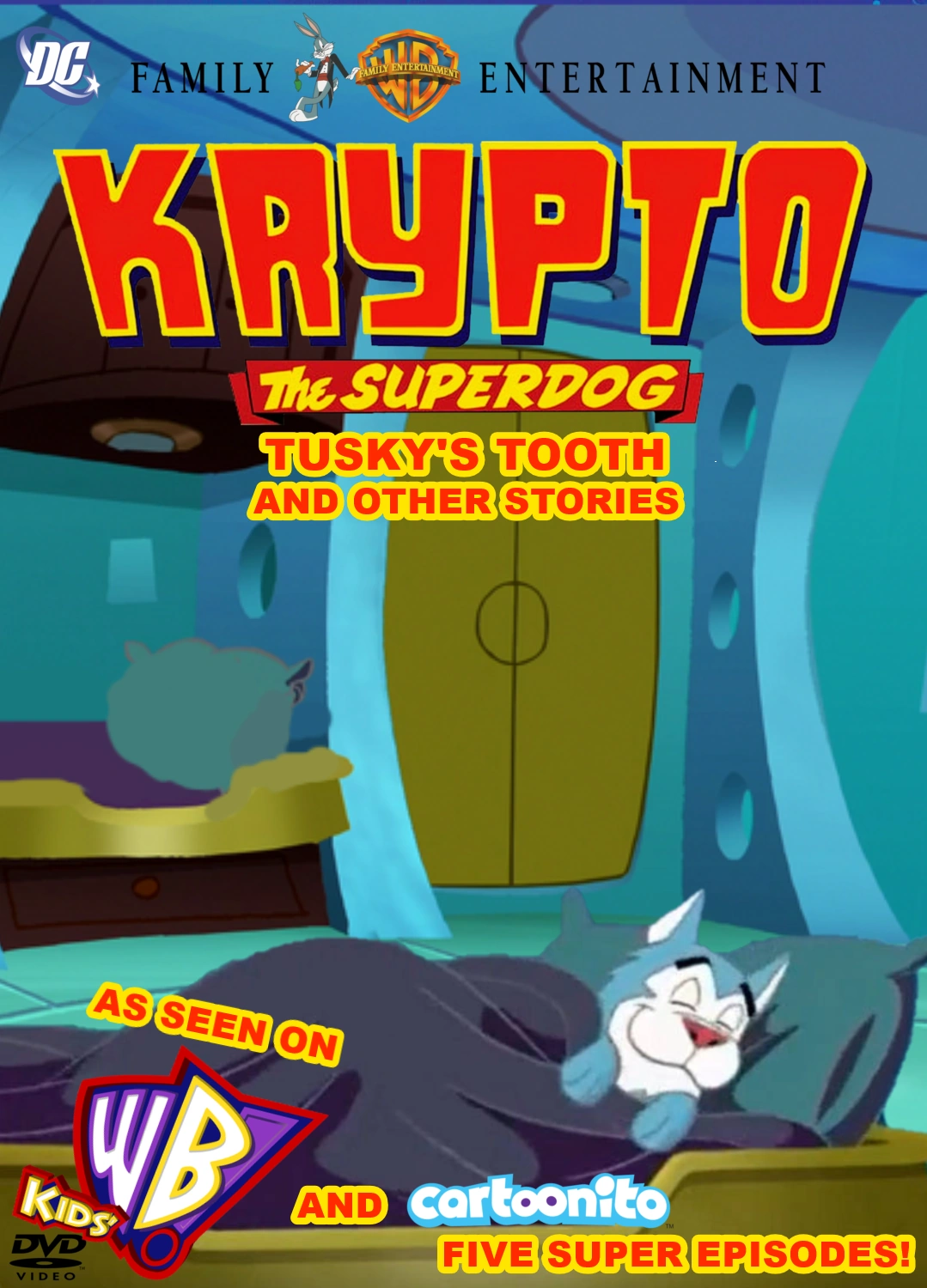Krypto the Superdog: Bones of Contention Rejected Demonic Cut(Bones of ...