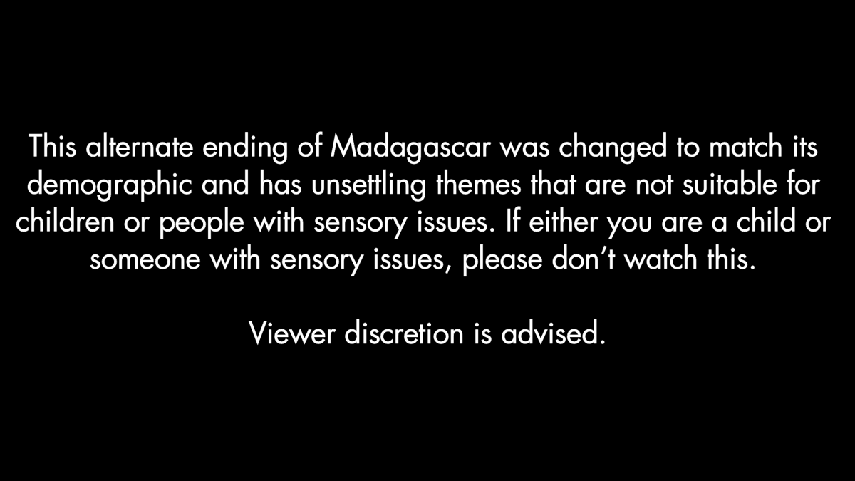 Madagascar Alternate Ending V3 | Spinpasta Wiki | Fandom