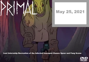 Genndy Tartakovsky's Primal - Lost Internship Recreation of the ...